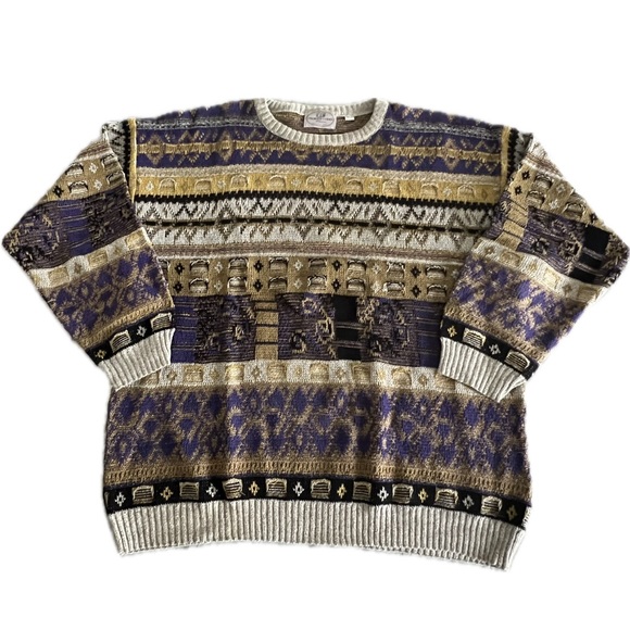 Pronto Uomo | Sweaters | Vintage 8s 90s Prontouomo Made In Italy Coogi ...